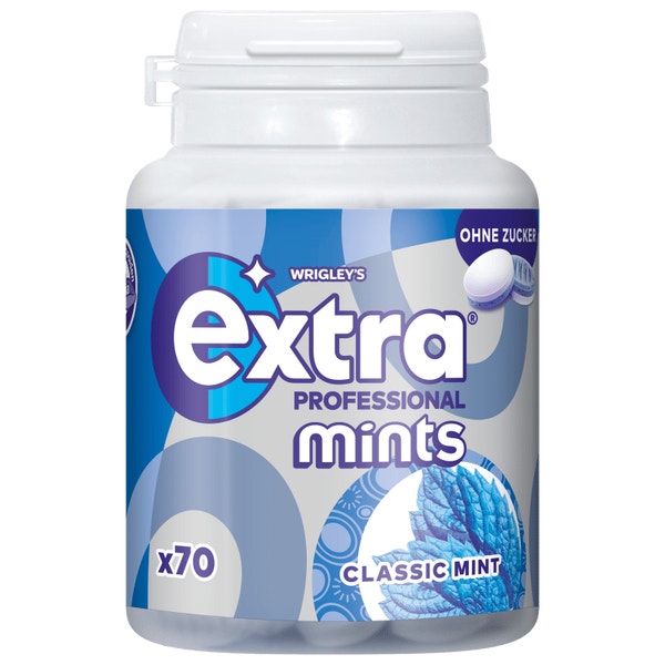 EXTRA PROFESSIONAL MINTS Classic Mint 70 Stück | Extra