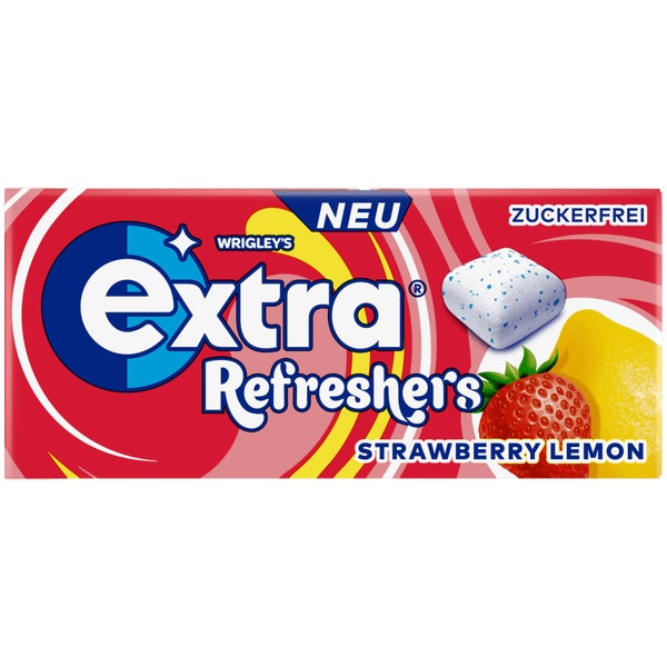 EXTRA Refreshers Strawberry Lemon 8 Dragees | Extra