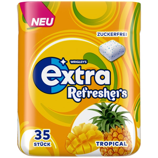 EXTRA Refreshers Tropical 35 Dragees | Extra