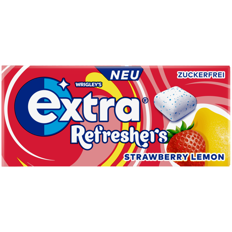 EXTRA Refreshers Strawberry Lemon 8 Dragees | Extra